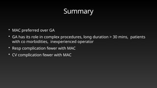 Consensus guidelines anaesthesia for ERCP | PPTX