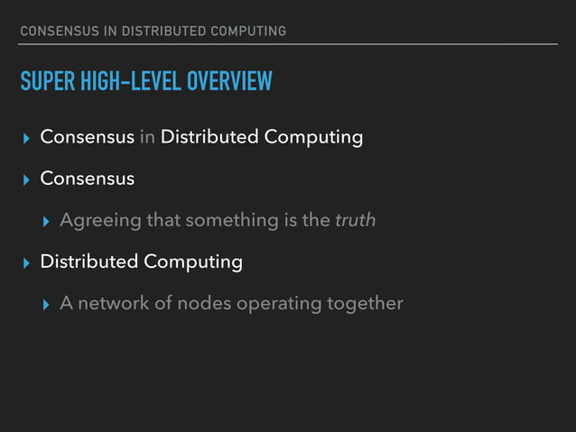 Consensus in distributed computing | PDF