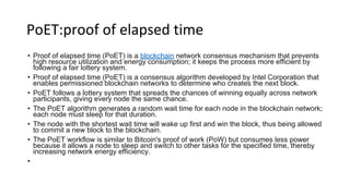 This pdf contains consensus mechanism its types and its need. | PDF