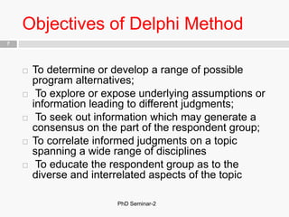 Consensus methods | PPTX
