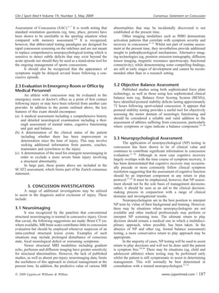 Consensus statement on concussion in sport | PDF