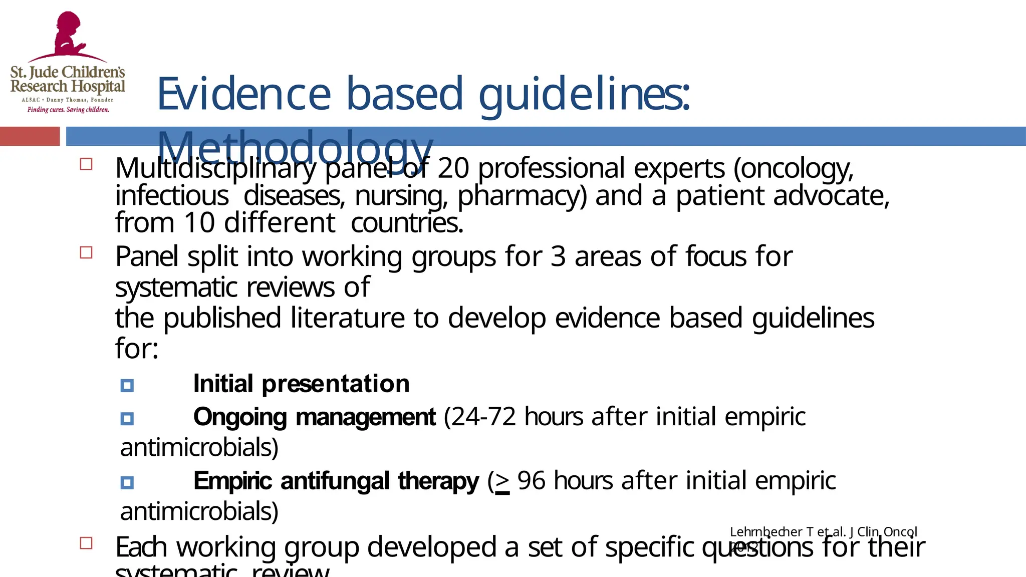 Consensus Statement on Febrile Neutropenia Guidelines in Children.pptx