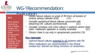 Consensus Statement on Febrile Neutropenia Guidelines in Children.pptx