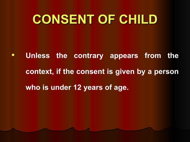 Consent | PPT