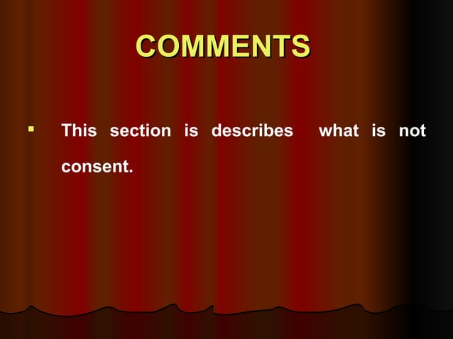 Consent | PPT