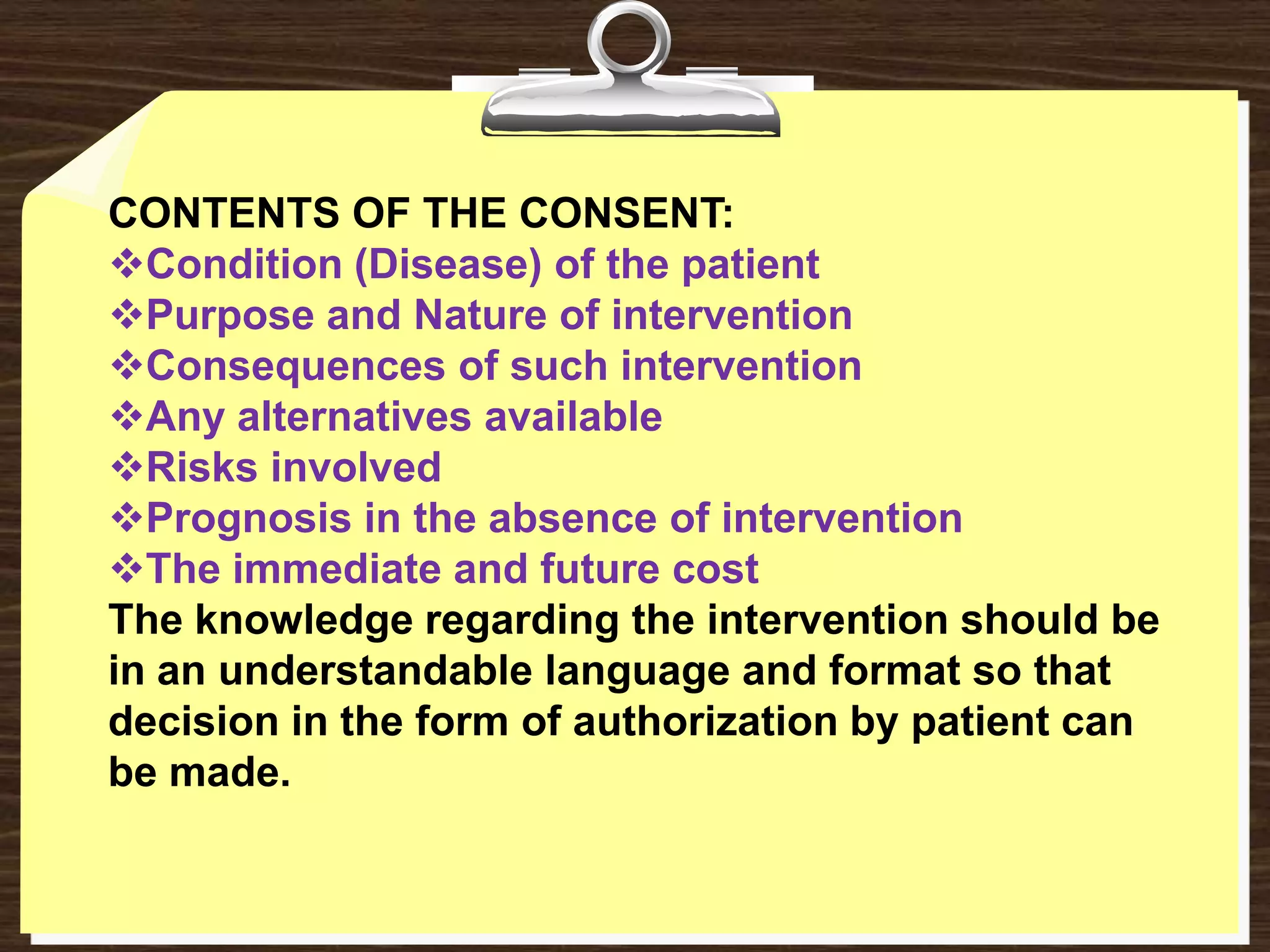 Patient Consent | PPTX