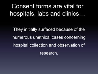 Consent | PPT