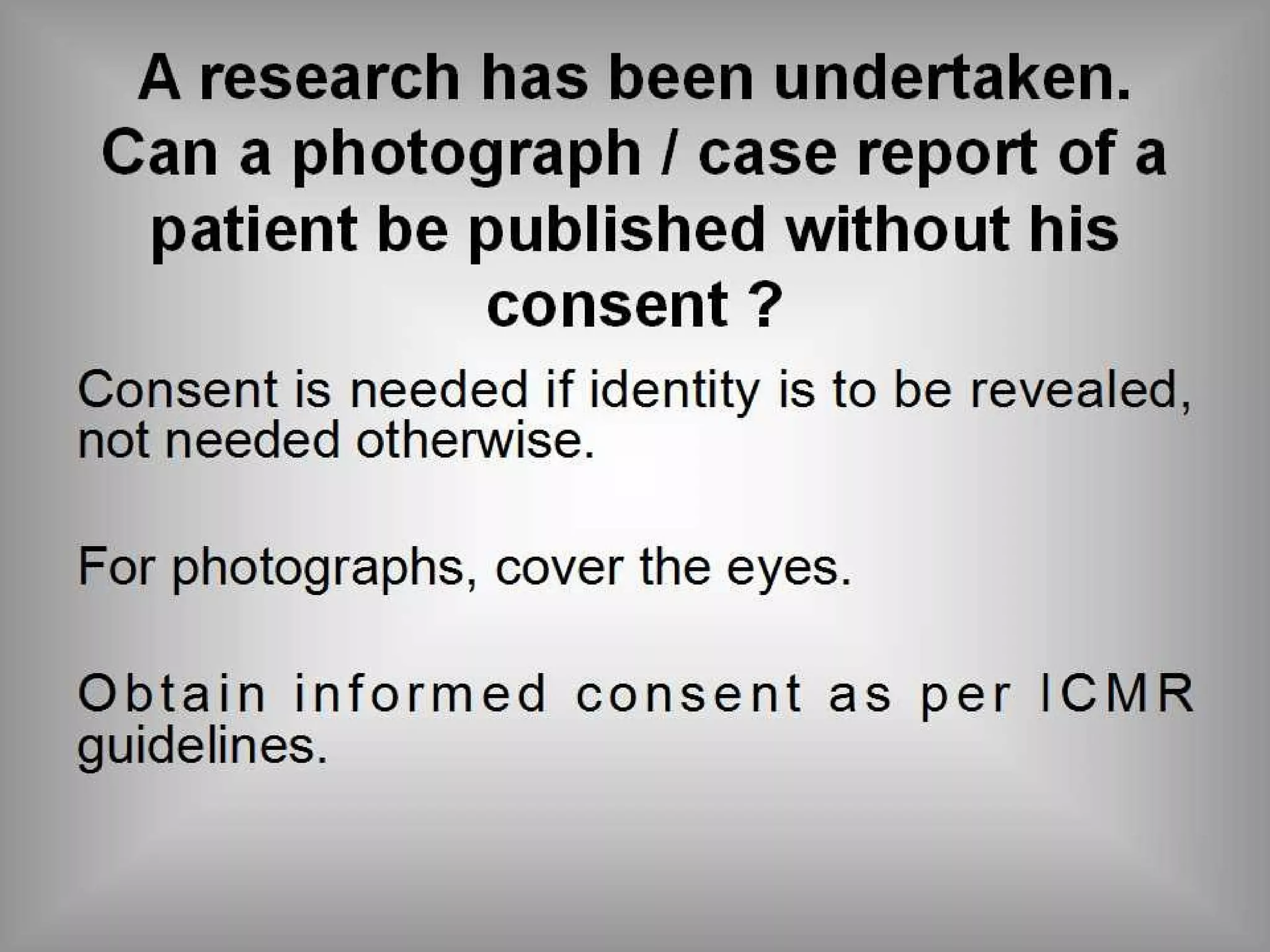 Consent | PPT