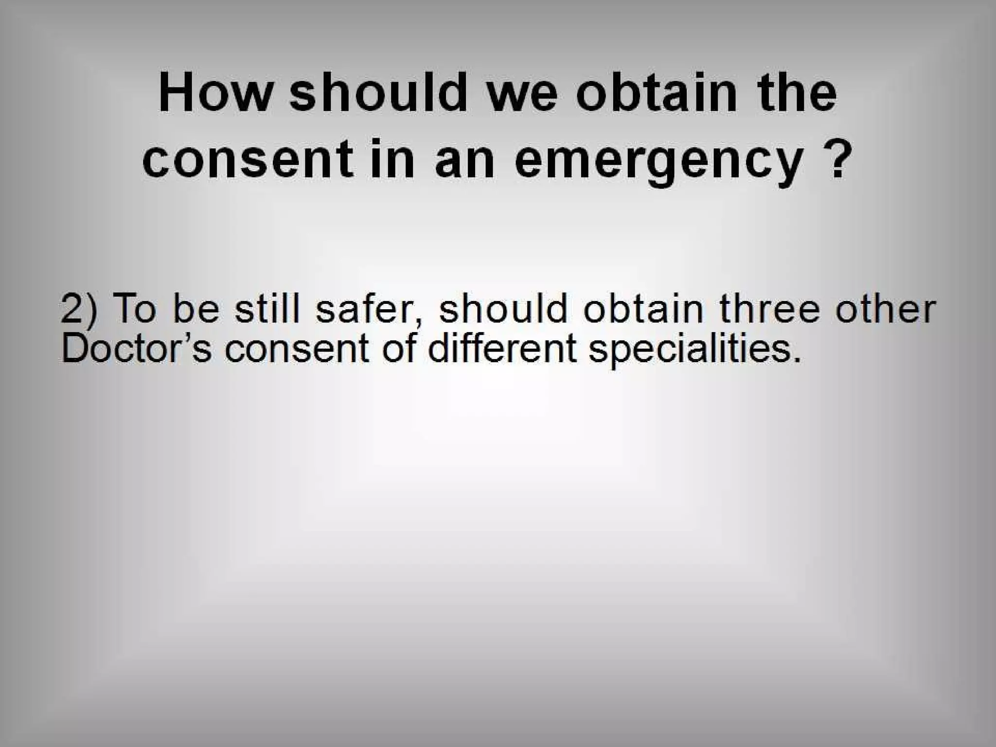 Consent | PPT