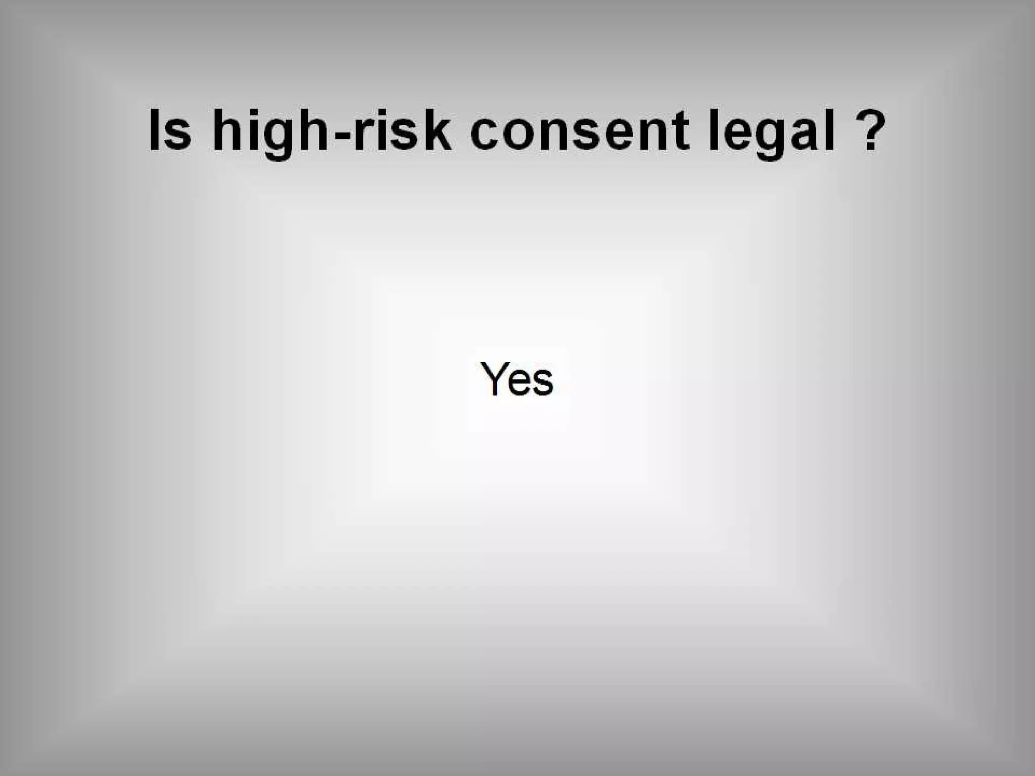 Consent | PPT