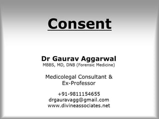 Consent | PPT