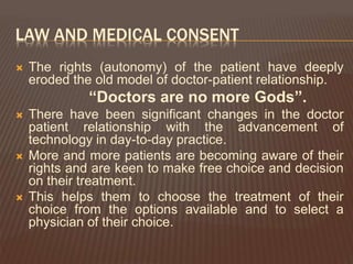 presentation on conset in medical practice | PPTX