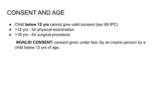 Consent.pptx based on consent in medical practices and is useful for ...