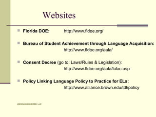 Consent Decree Power Point | PPT