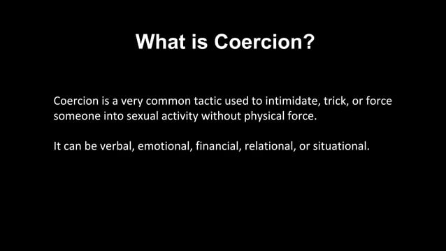 Consent 101 fall 2020 | PPTX | Sexual Conditions | Sexual Health