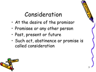 Consent and consideration.ppt