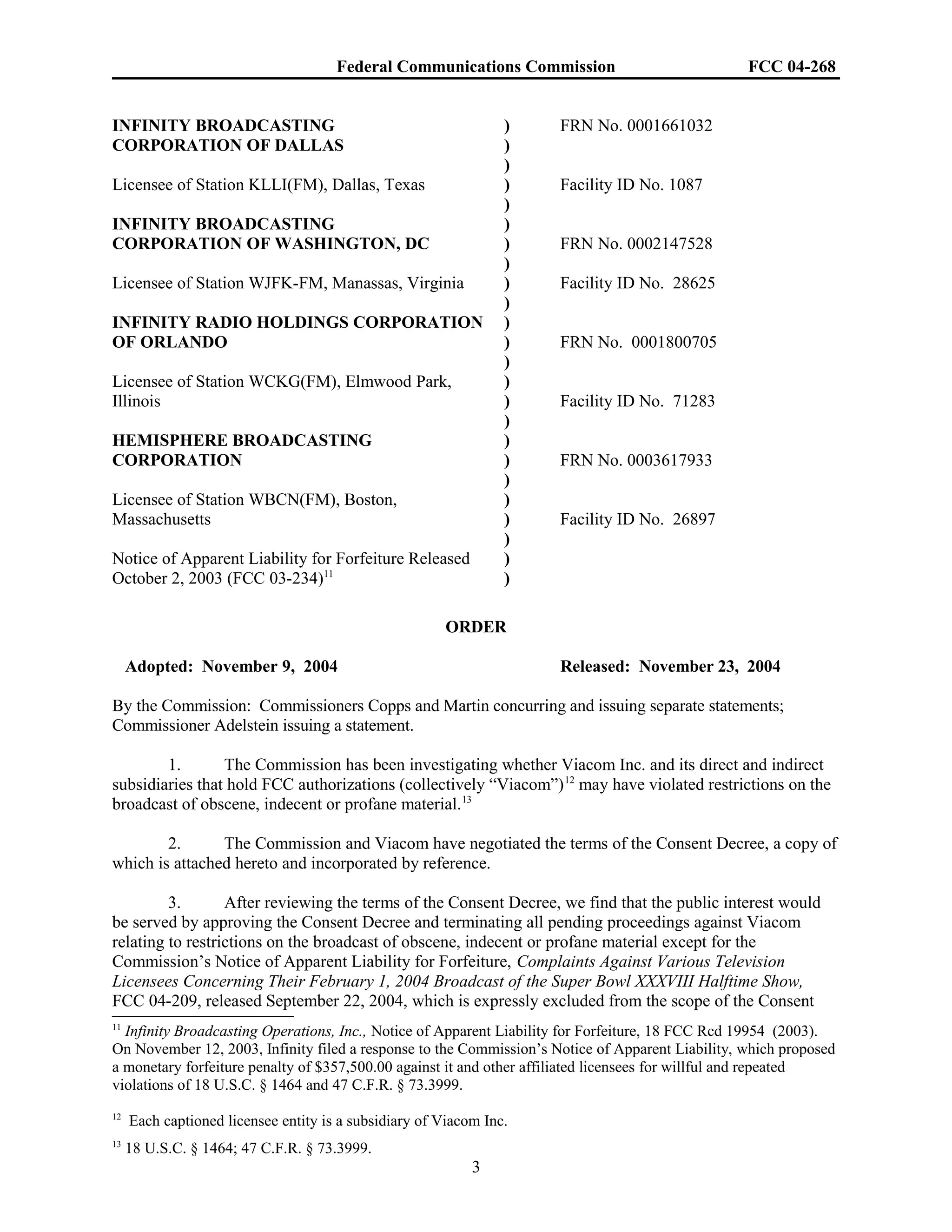 Consent decree | PDF