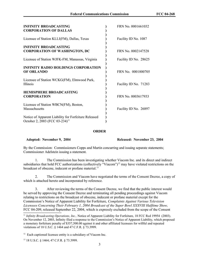 Consent decree | PDF