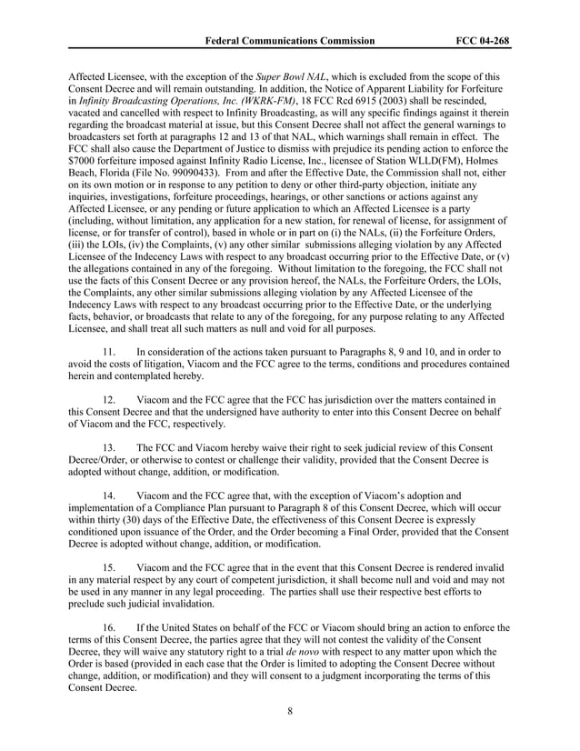 Consent decree | PDF