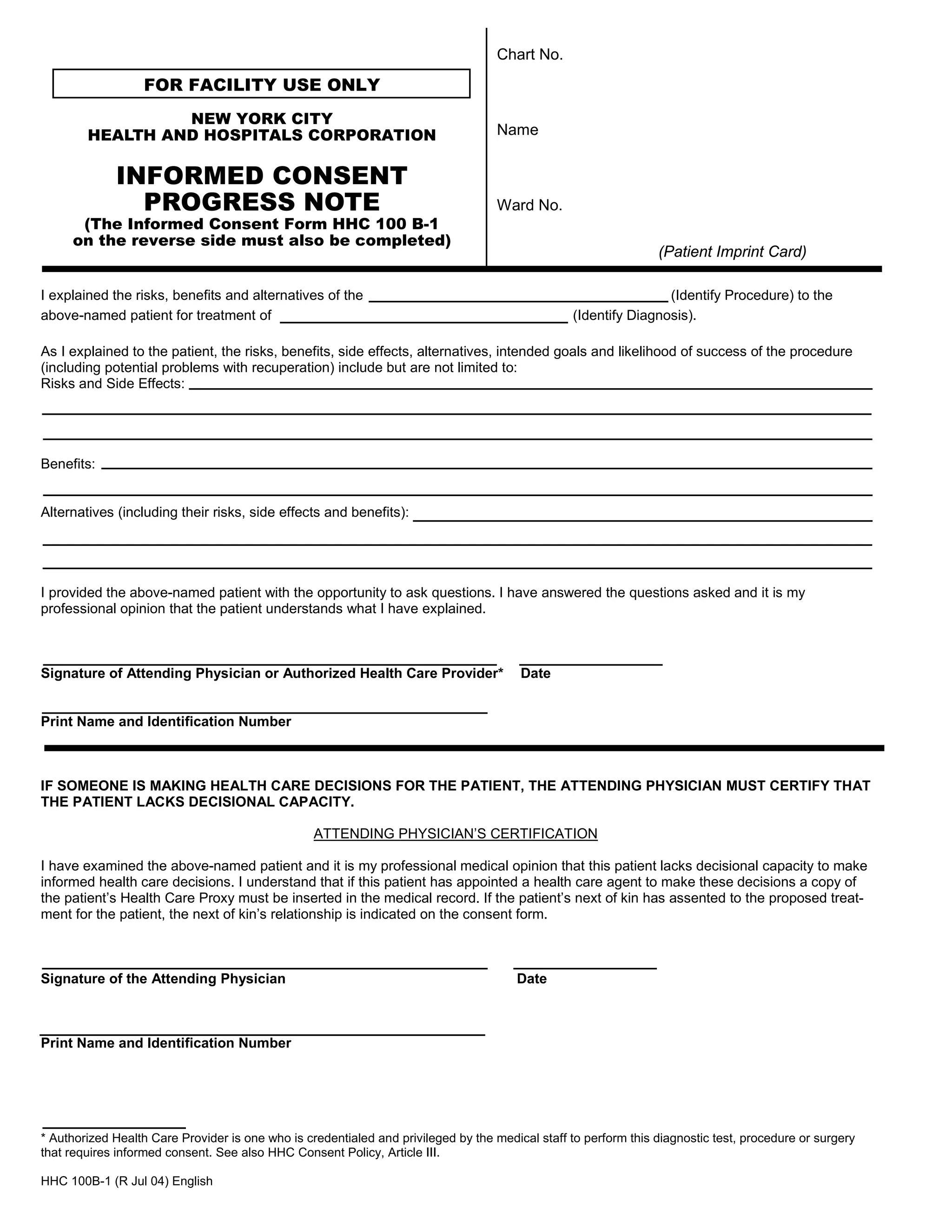 Consent form centralvenouscatheter | PDF