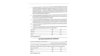 healthcare and medical consent forms nabh | PPTX