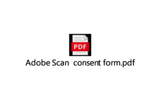 healthcare and medical consent forms nabh | PPTX