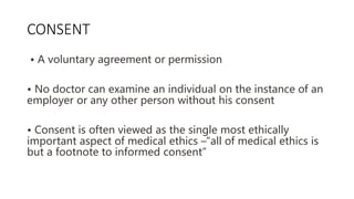 healthcare and medical consent forms nabh | PPTX