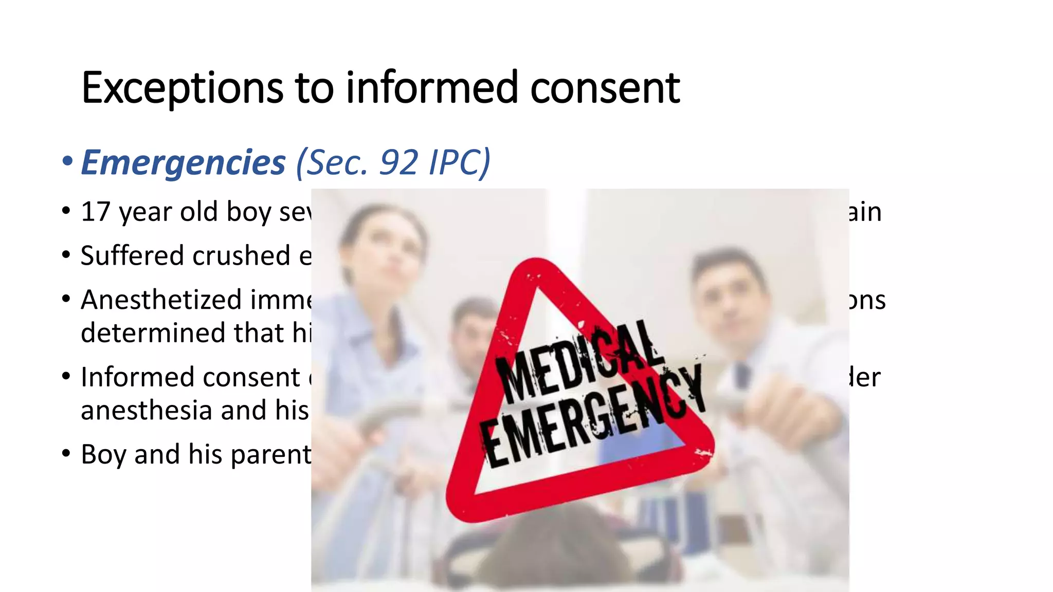 Consent in Medical Practice | PPTX