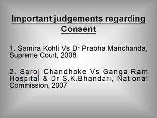 Consent judgements | PPT