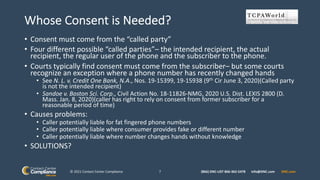 TCPA Marketing Consent Masterclass | PPT