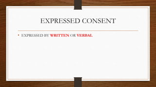 consent pharmac.pptx | Pregnancy | Reproductive Health