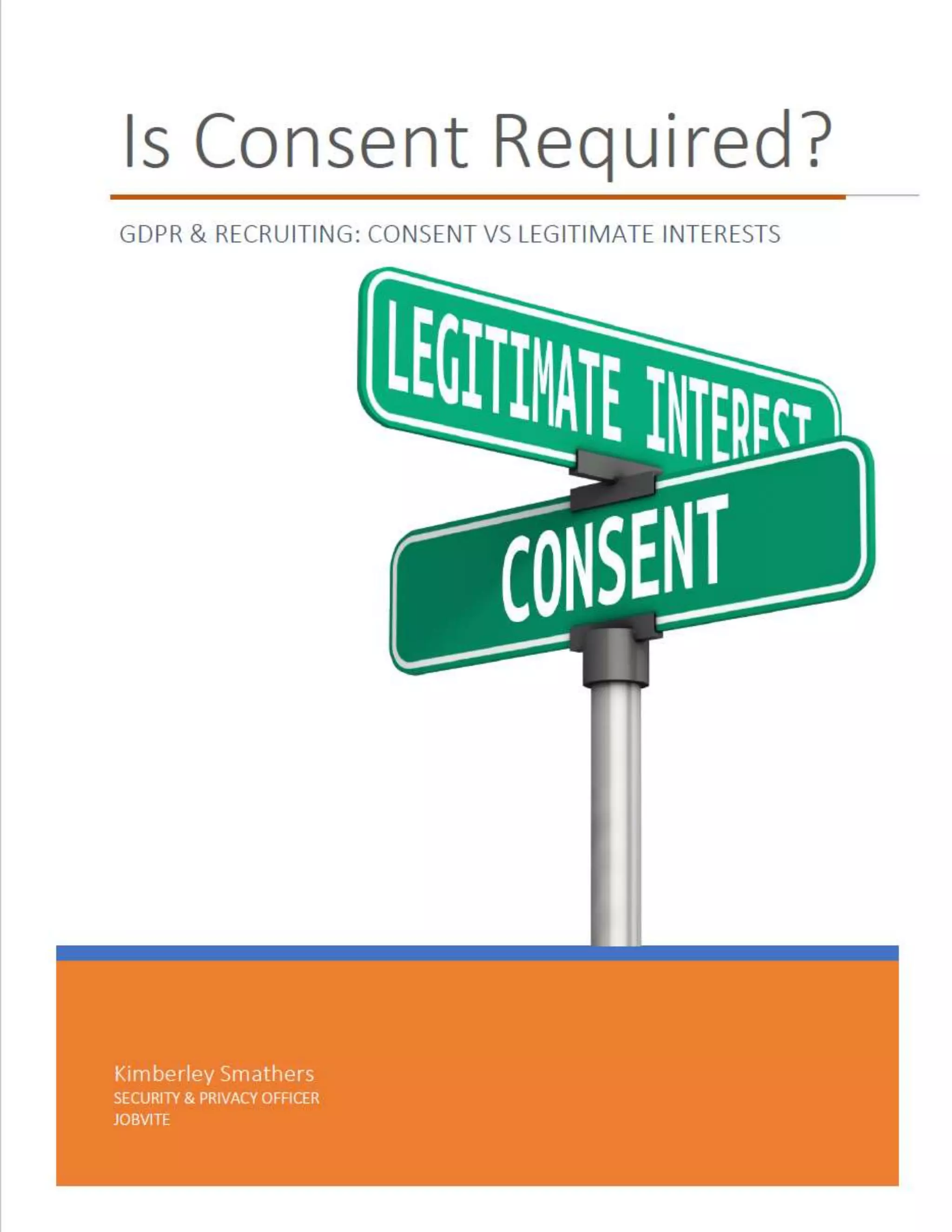 Consent vs legit interests | PPTX