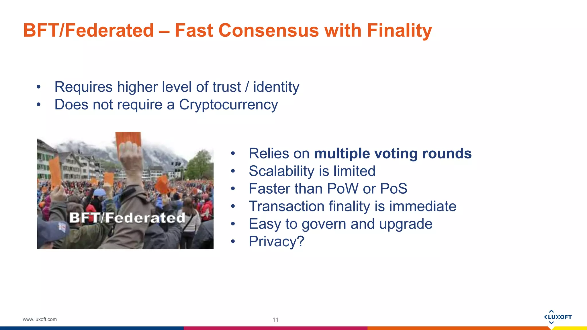 Introduction to Consensus techniques | PPTX | Computer Software and Applications | Computing