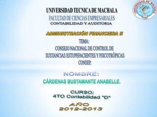 Consep | PPTX
