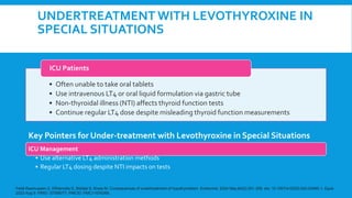 Consequence of the undertreatment of hypothyroidism - final.pptx
