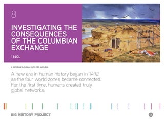 Unit 8: Investigating the Consequences of the Columbian Exchange | PPT