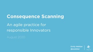 An intro to consequence scanning | PDF | Technology & Computing
