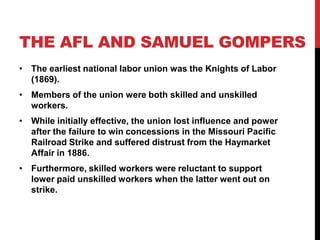 Consequences of american industrial growth | PPT