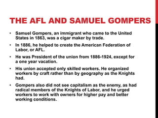 Consequences of american industrial growth | PPT