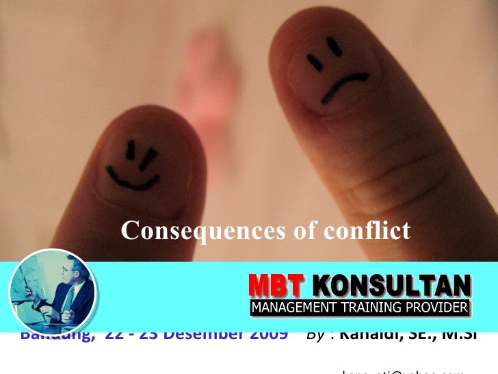 Consequences Of Conflict TRAINING consequences-of-conflict-training