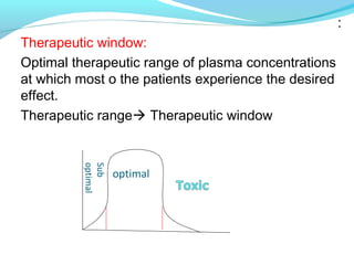 Consequences of drug receptor interactions | PPT