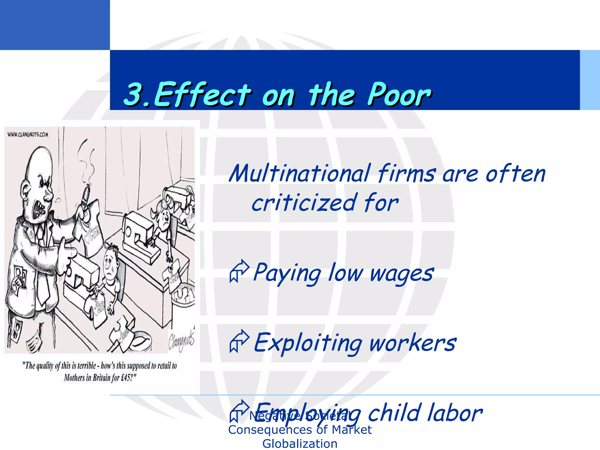 Consequences of globalization | PPT