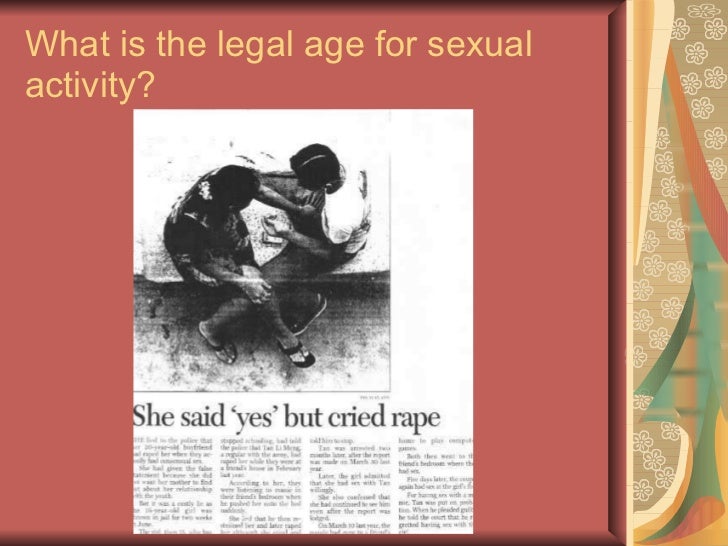 Consequences Of Sexual Activity
