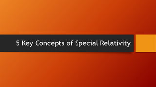 consequences of special relativity.pptx