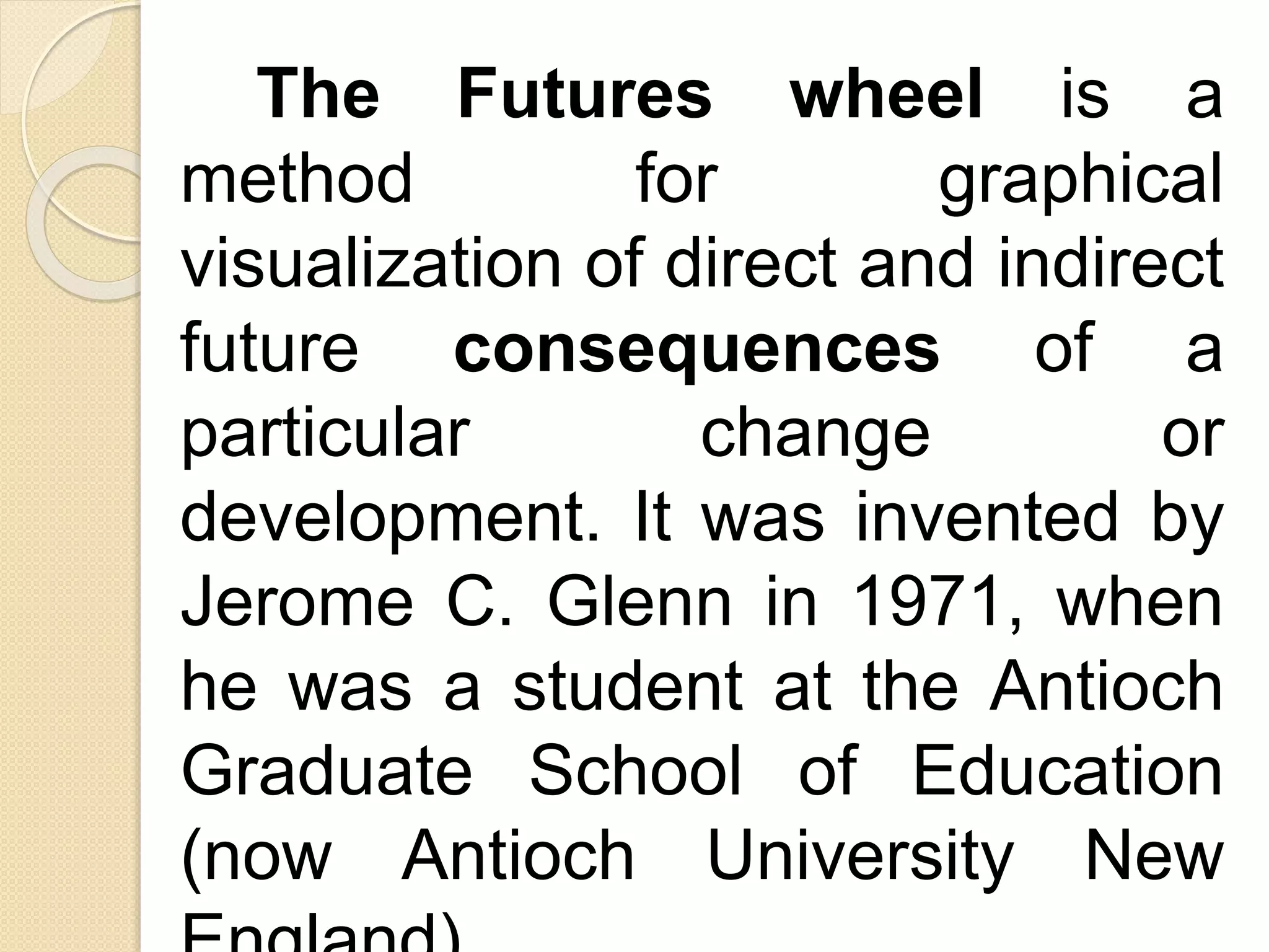 Consequence wheel | PPTX