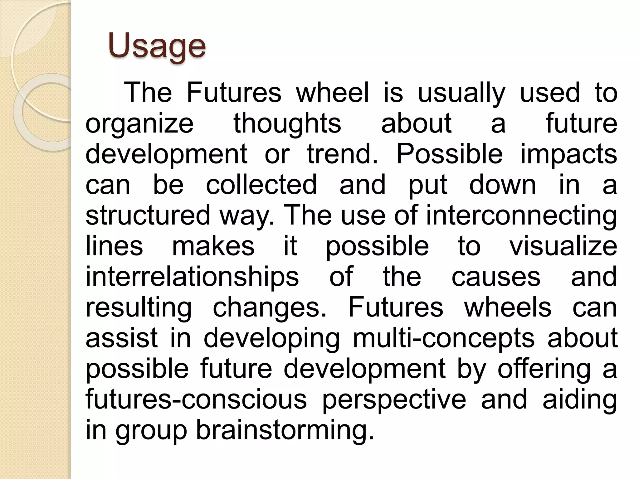 Consequence wheel | PPTX