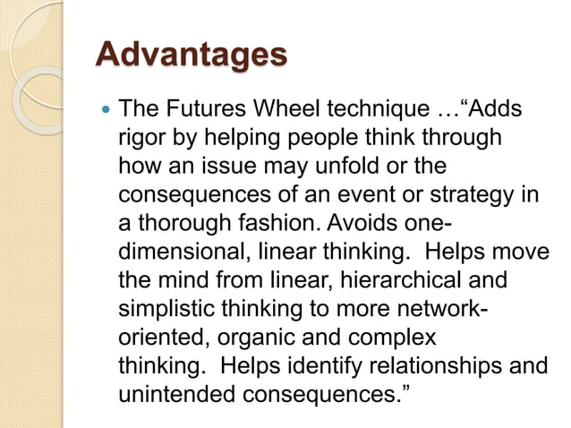 Consequence wheel | PPTX