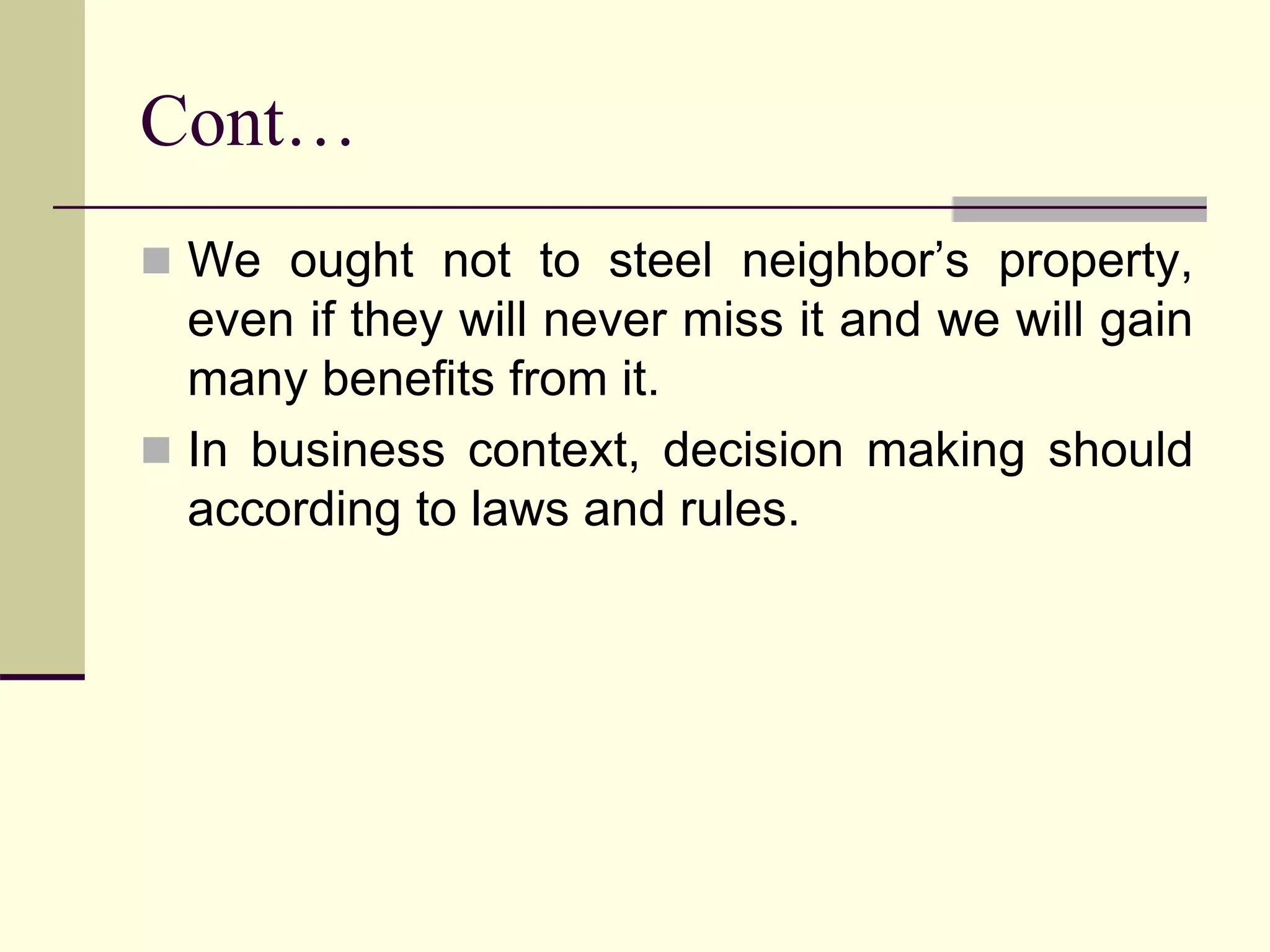 Consequentialist and Non-consequentialist theory | PPTX