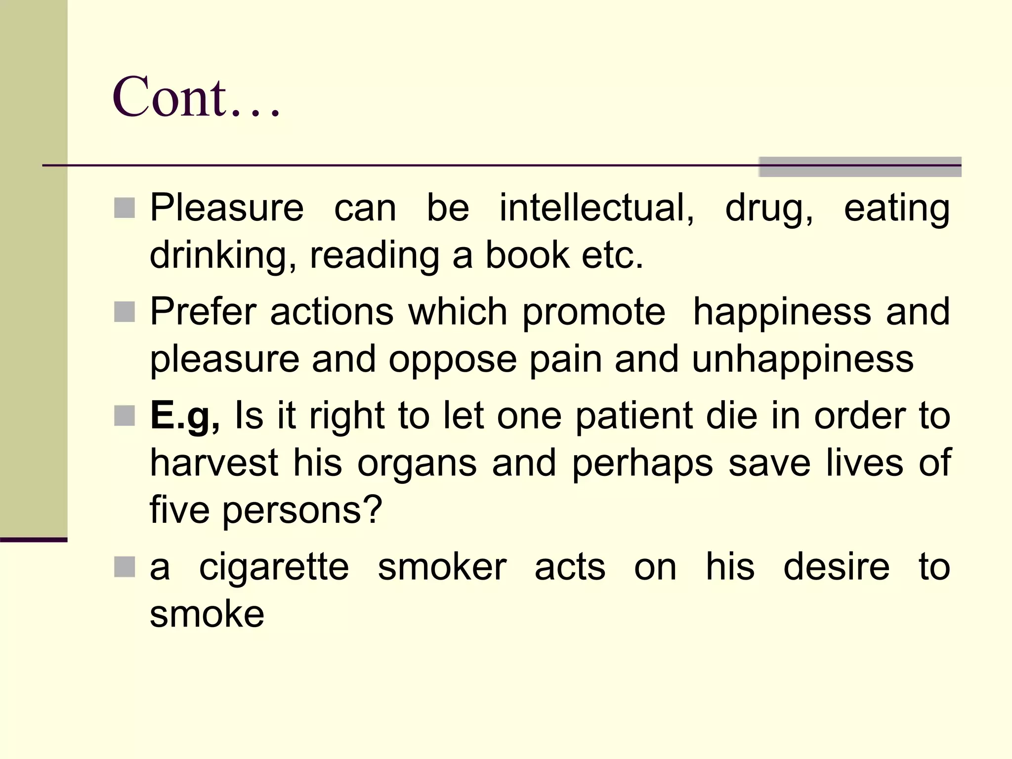 Consequentialist and Non-consequentialist theory | PPTX