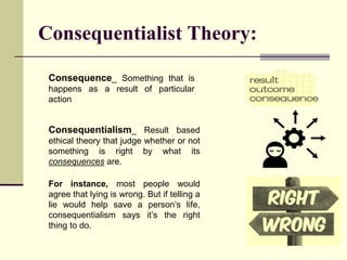 Consequentialist and Non-consequentialist theory | PPTX